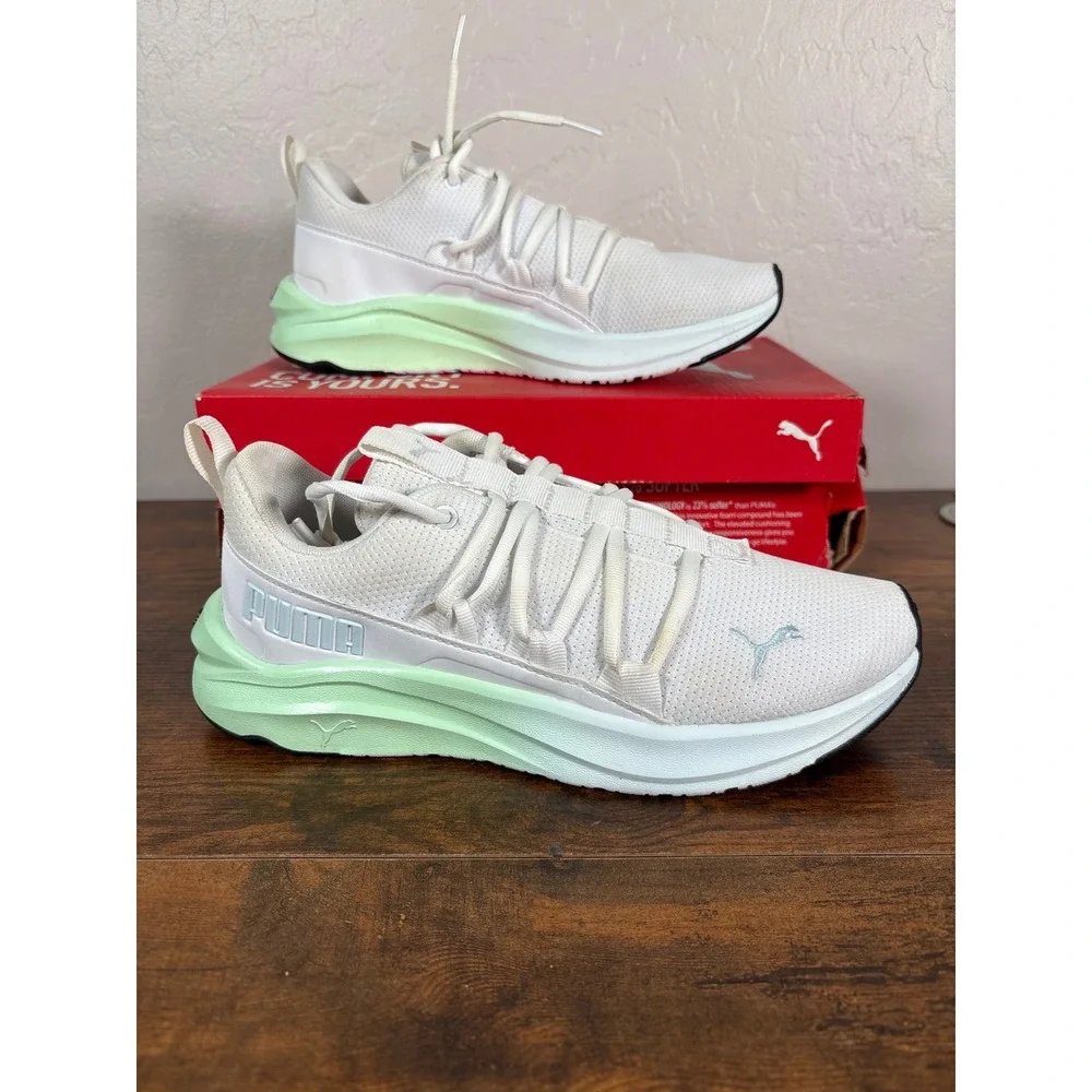 Puma | Shoes | Puma Softride One4all Mesh Fade Womens 7 White Dewdrop ...